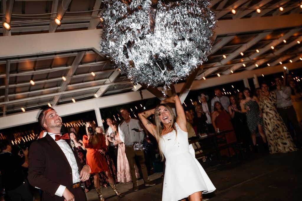 Lauren & Chris’s Unforgettable Disco Wedding at Pecan Springs Ranch
